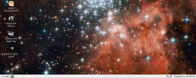 Distro Astro – Linux para estudantes e profissionais de astronomia